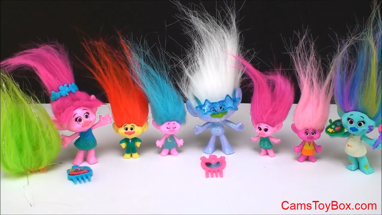 Dreamworks Trolls Blind Bags Series 2 Opening Toys Names Fun Toy ...