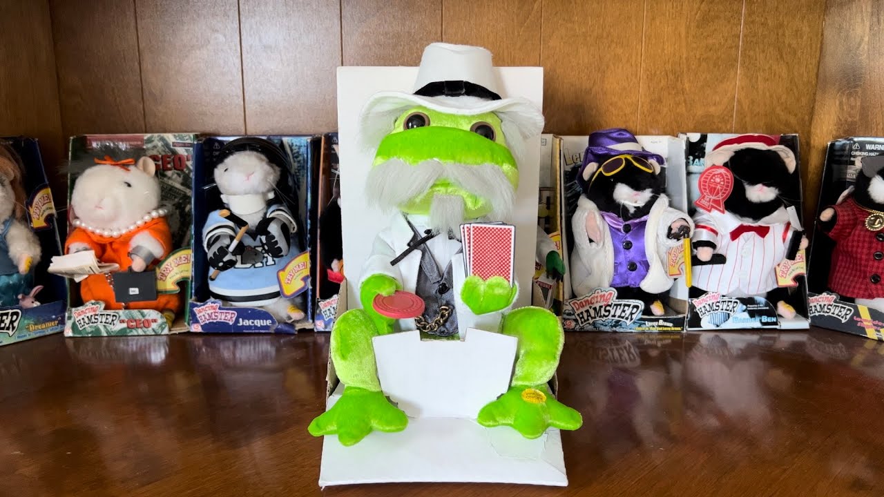 Gemmy PROTOTYPE Poker Frogz - “The Gambler” - YouTube