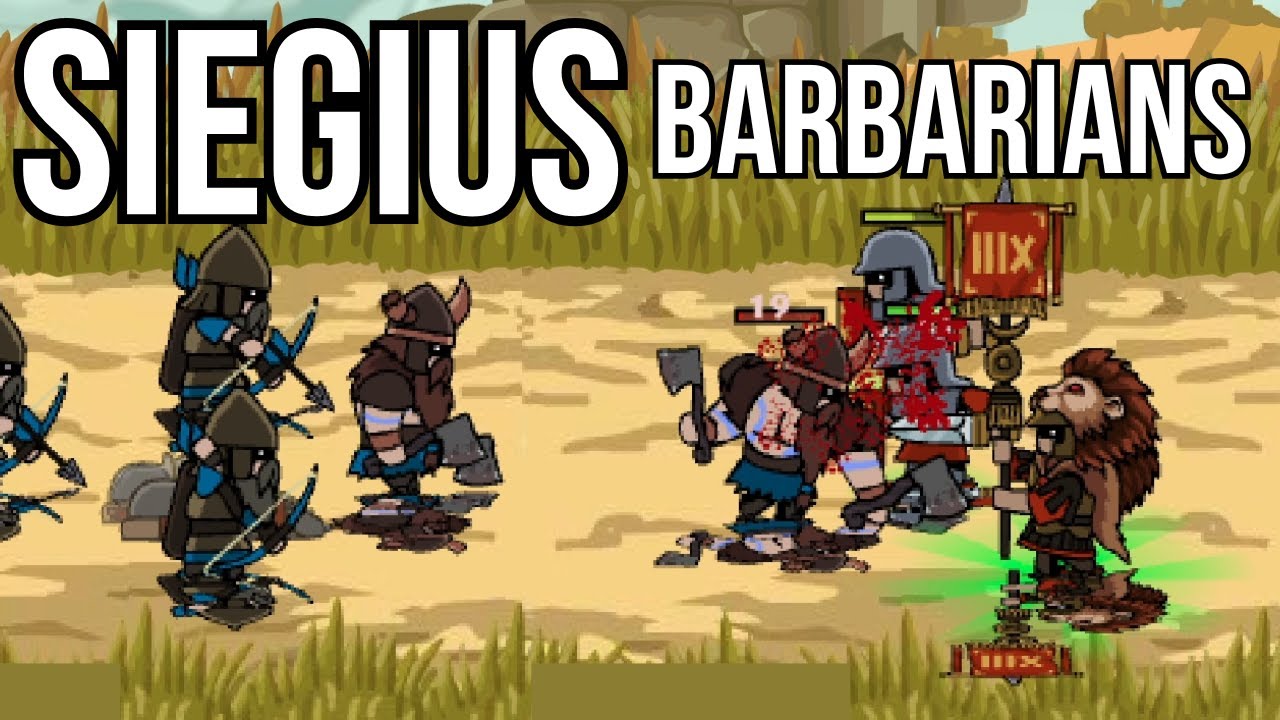 Destroying the Roman Empire in this old Flash Game (Siegius) - YouTube