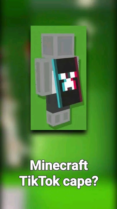 How To Get The TikTok Cape In Minecraft - YouTube