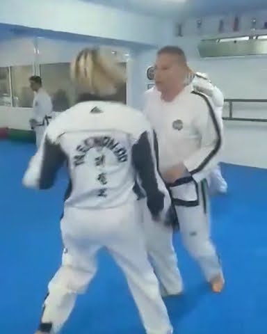 tkd itf street fight techniques - YouTube