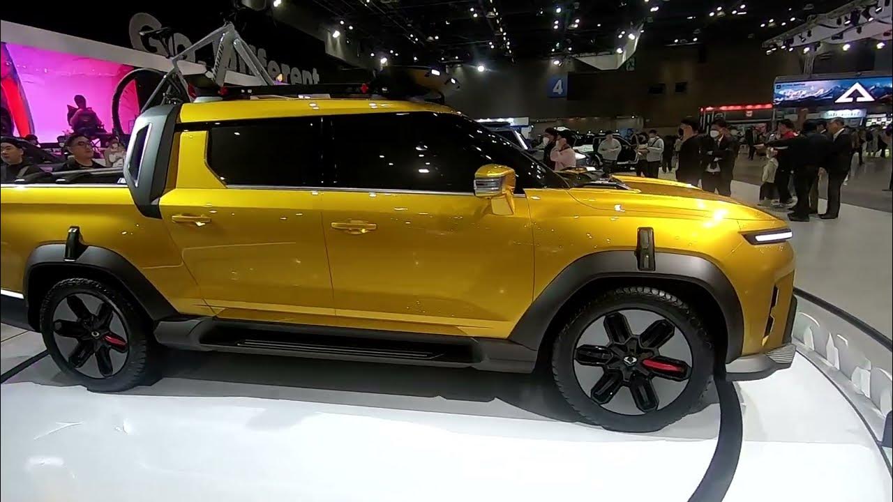 Seoul Mobility Show 2023 / TORRES Pickup Truck(O100, Concept Model), KG Mobility - YouTube