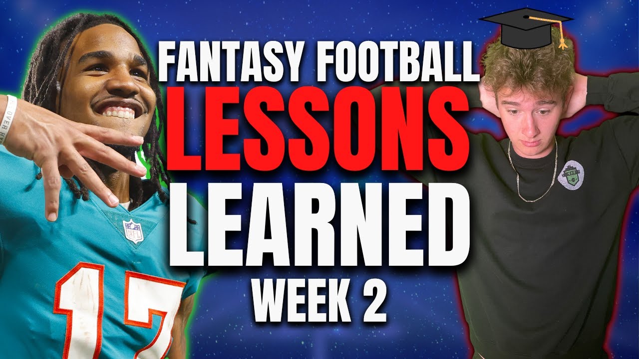 10 Fantasy Football Lessons Learned from Week 2 | 2022 Fantasy Football ...