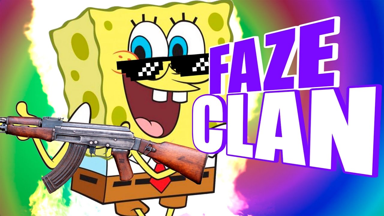 BOB ESPONJA ENTRA A FAZE CLAN | Parodia MLG bob esponja - YouTube