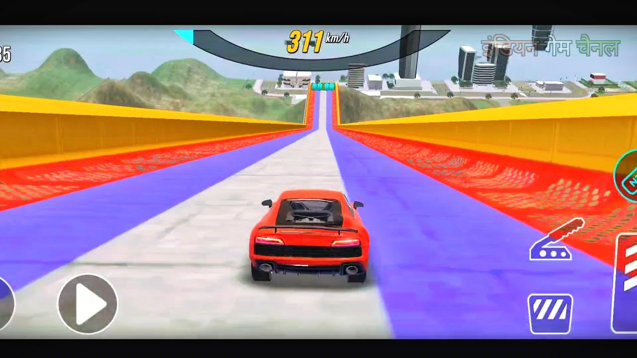 Ramp Car Jump - Super Car Jump 3D | अच्छा गेम खेलने वाला | कार गेम ...