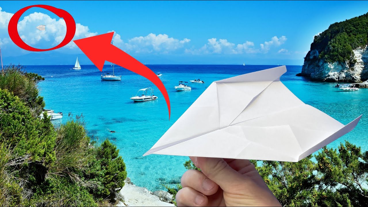 How to Make a Paper Airplane That Will Climb All Heights | A4 Paper ...