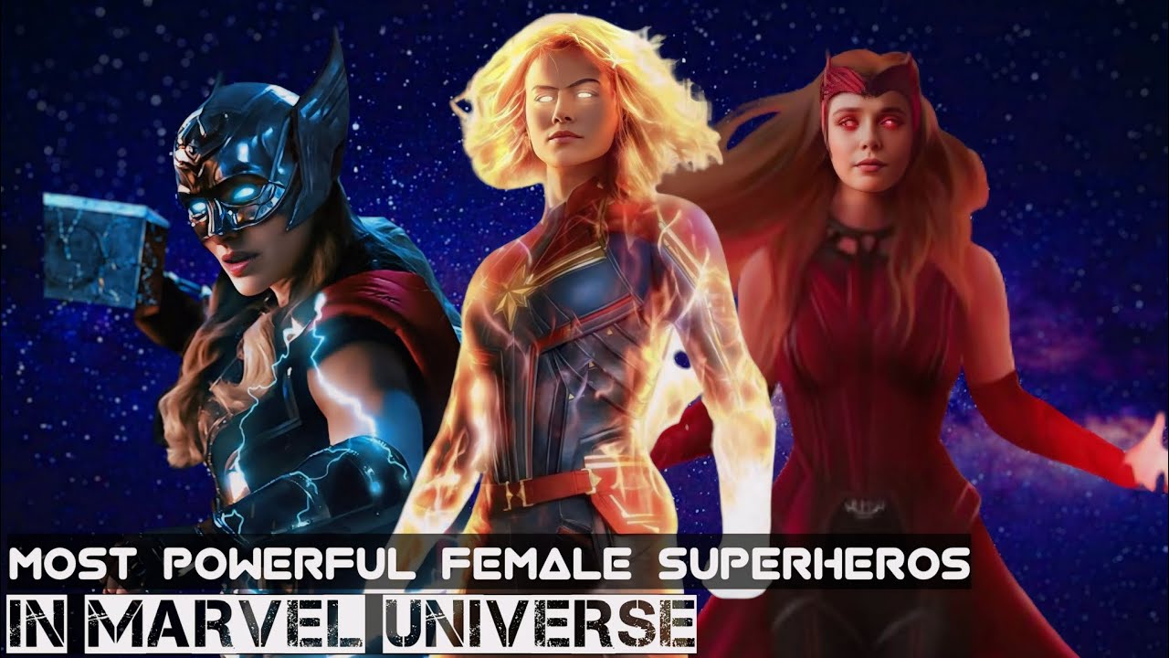 Most Powerful Female Superhero In Marvel Universe | Do You Know Who Is ...
