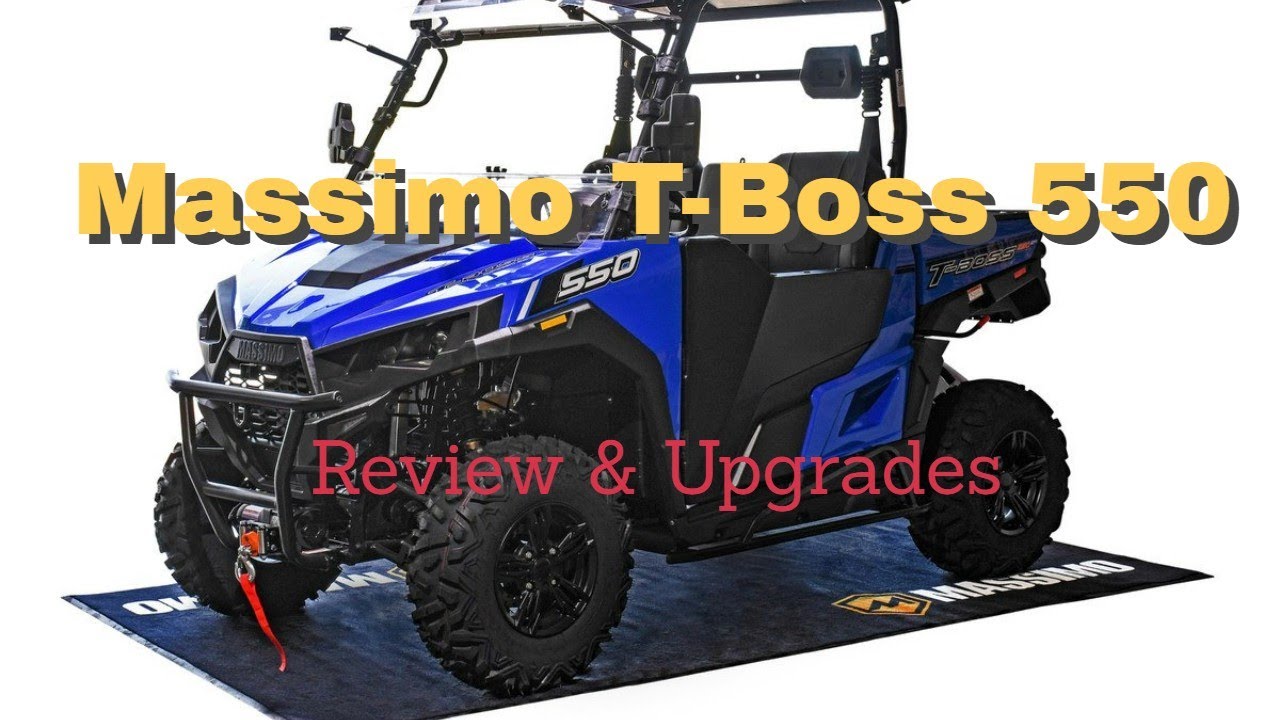 Massimo T Boss 550 Initial Impressions - A Must Watch! - YouTube
