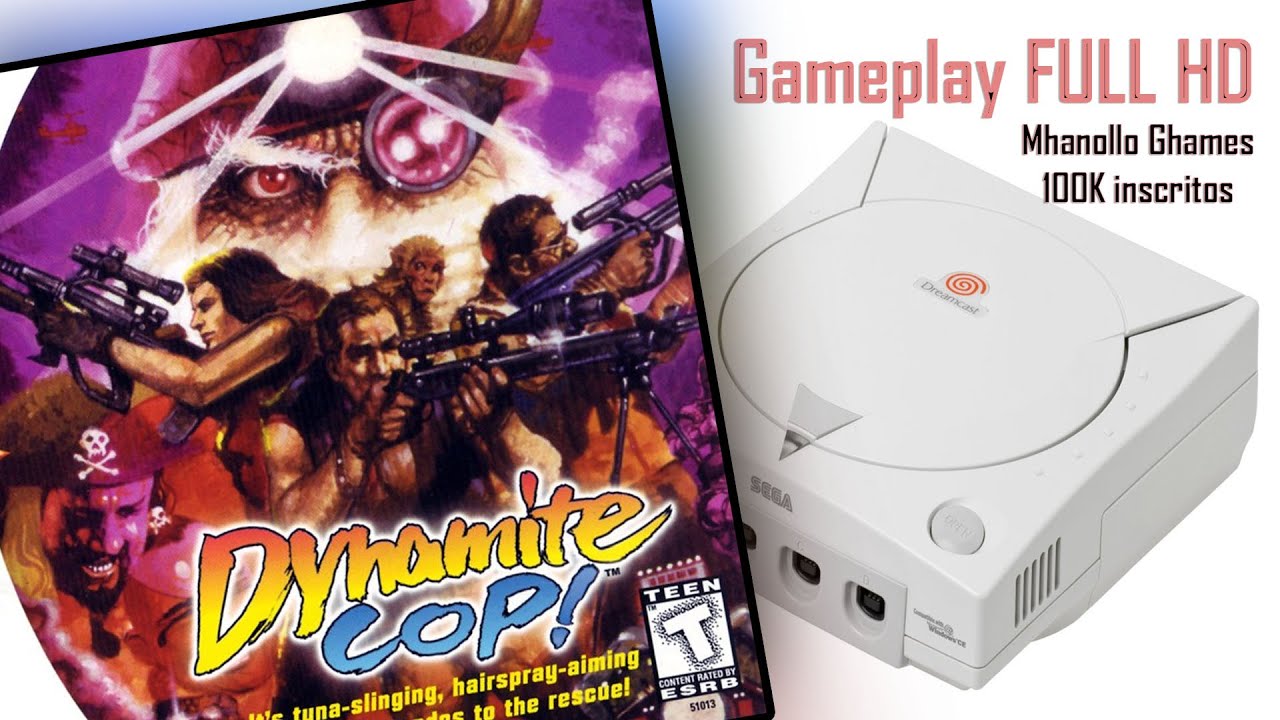 Dreamcast + DYNAMITE COP + 1080p + Gameplay - YouTube