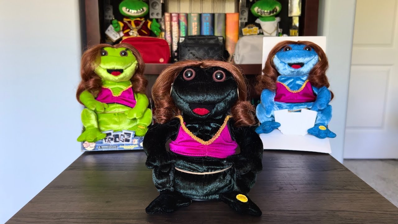 Gemmy PROTOTYPE Hip Hop Frogz - “Pon De Replay” (Black) - YouTube