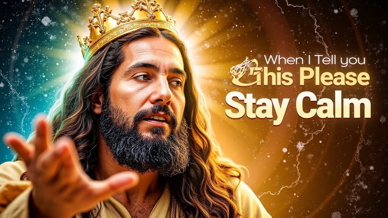 When I Tell you This Please Stay Calm | God Says | God Message Today ...