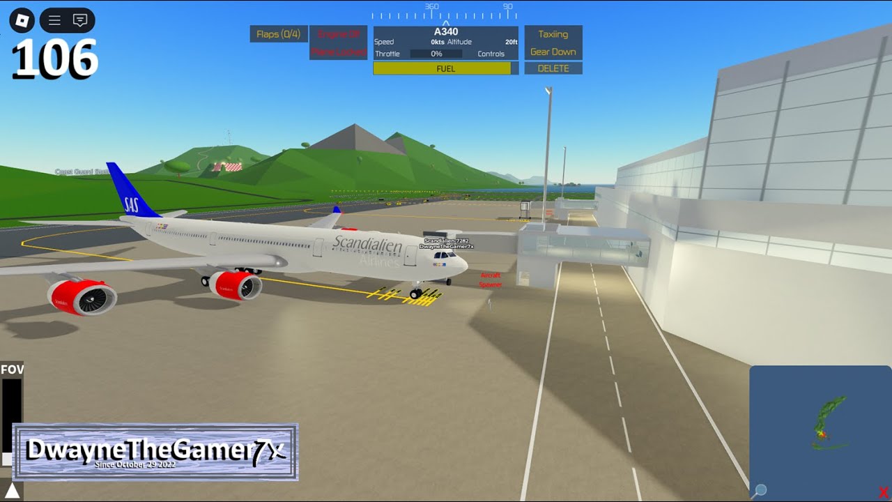 Gameplay 106 | Roblox Pilot Training Flight Simulator - YouTube