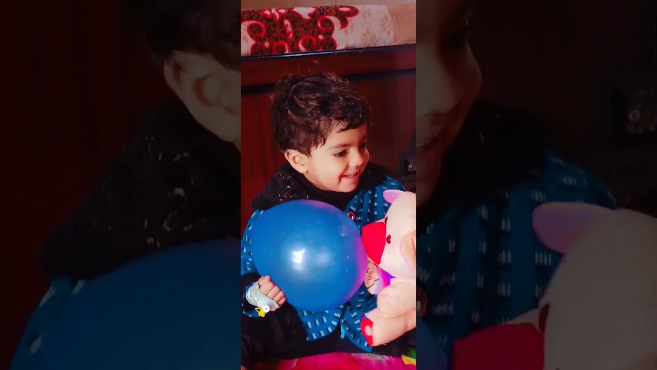 Inno baby Khush Ho gai 🥰😂🤣🥰 ! Cute smile 😊 ! plz like #shorts - YouTube