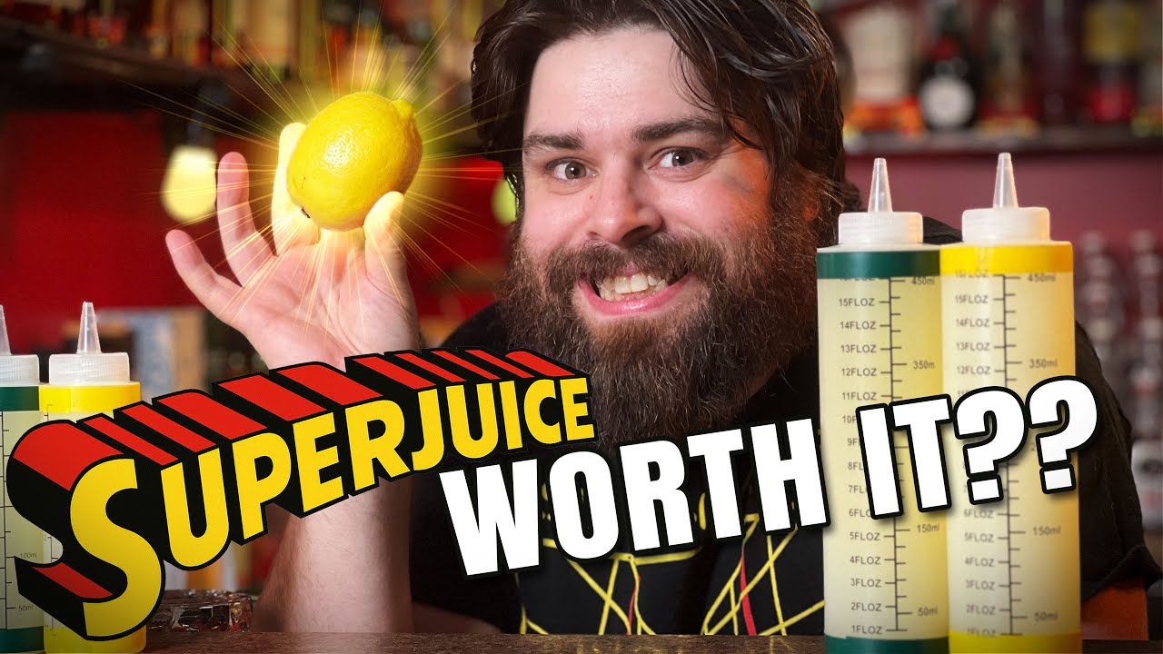 Why I Make Super Juice for My Home Bar 🍋 (And You Should Too) - YouTube