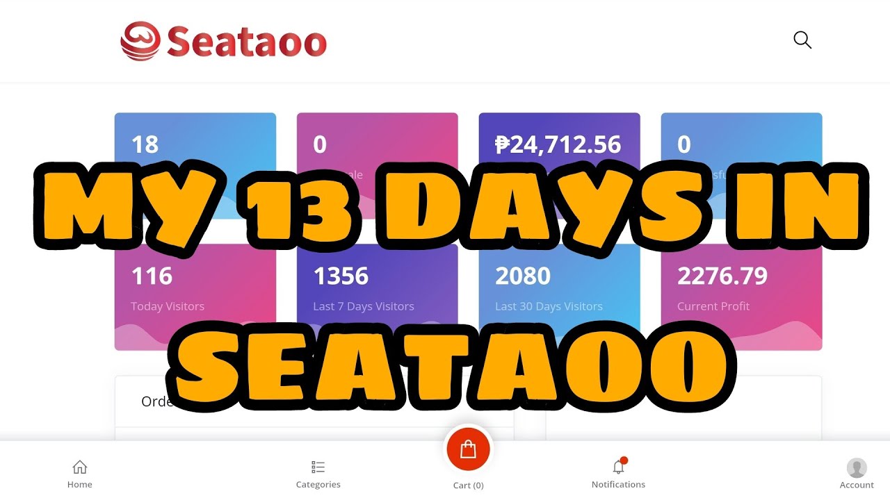 UPDATE MY 13 DAYS IN SEATAOO |Mundz Tv - YouTube