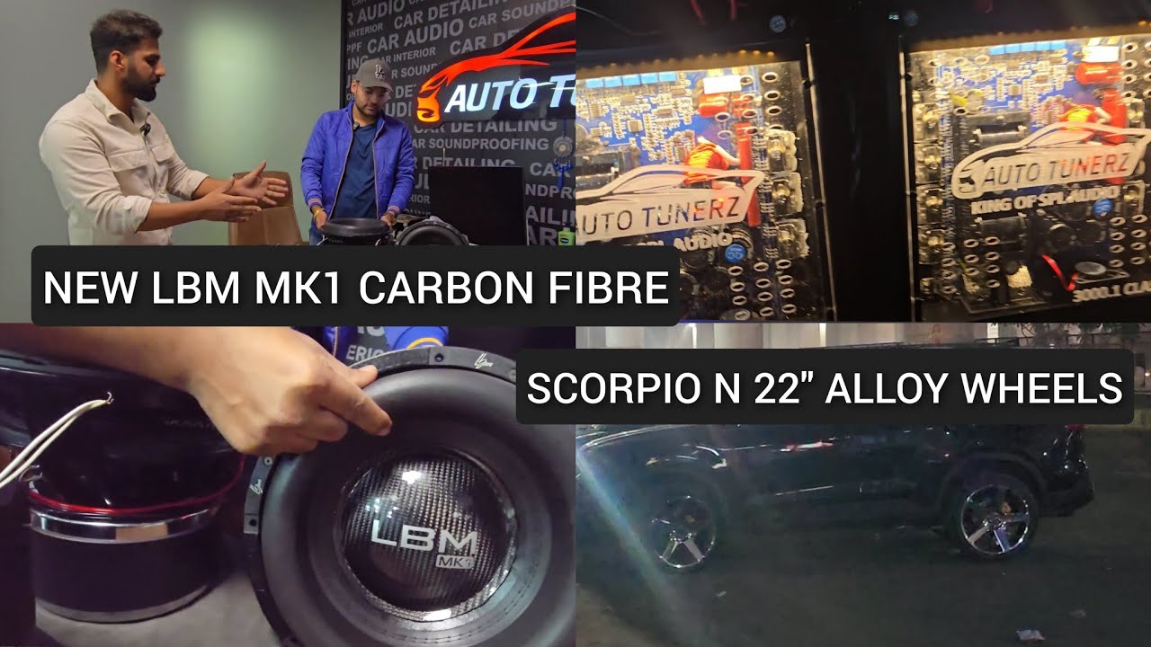 LBM MK1 (Carbon Fibre) IN BALENO | SCORPIO N WITH 22" ALLOY WHEELS ...