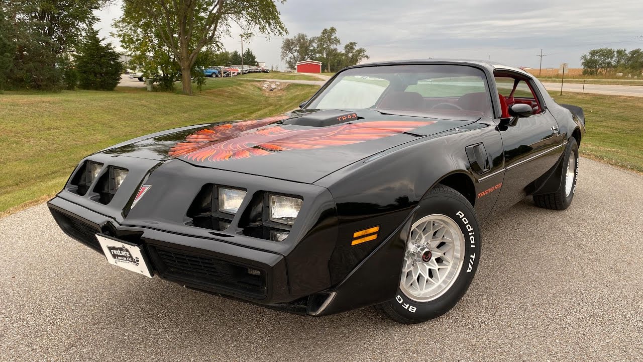 1980 Pontiac Trans Am 4.9 Liter-V8, Automatic, 29k Actual Miles! Stock ...