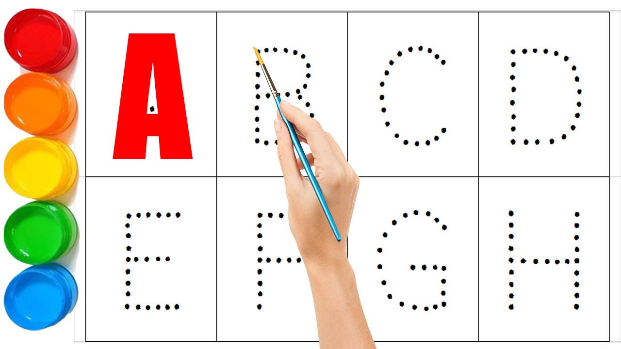 Abc Dotted Tracing, English Alphabet Writing, Preschool learning #abc # ...