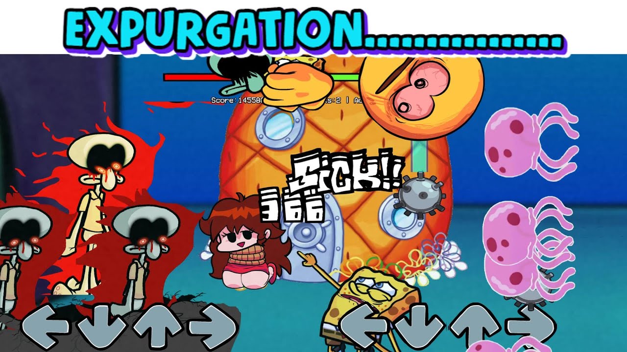 EXPURGATION The Squidward Tricky Mod Phase4 - YouTube