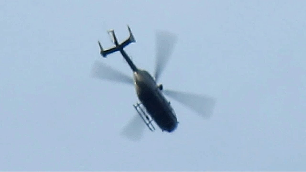 Surveillance Helicopter - Extended Flight Over Neighborhood - YouTube