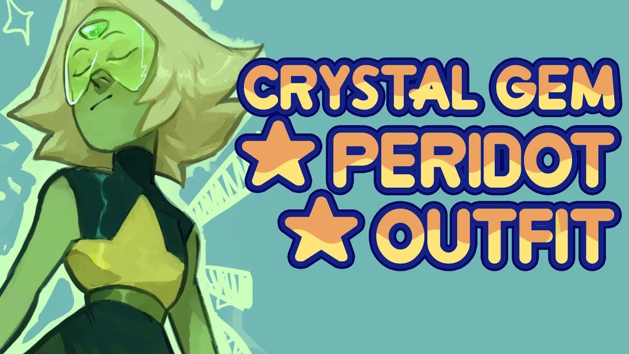 🌟 Peridot Crystal Gem Outfit 🌟 - YouTube