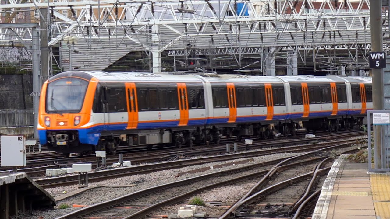New Overground! [ Class 710 Bombardier ] departing London Euston - YouTube