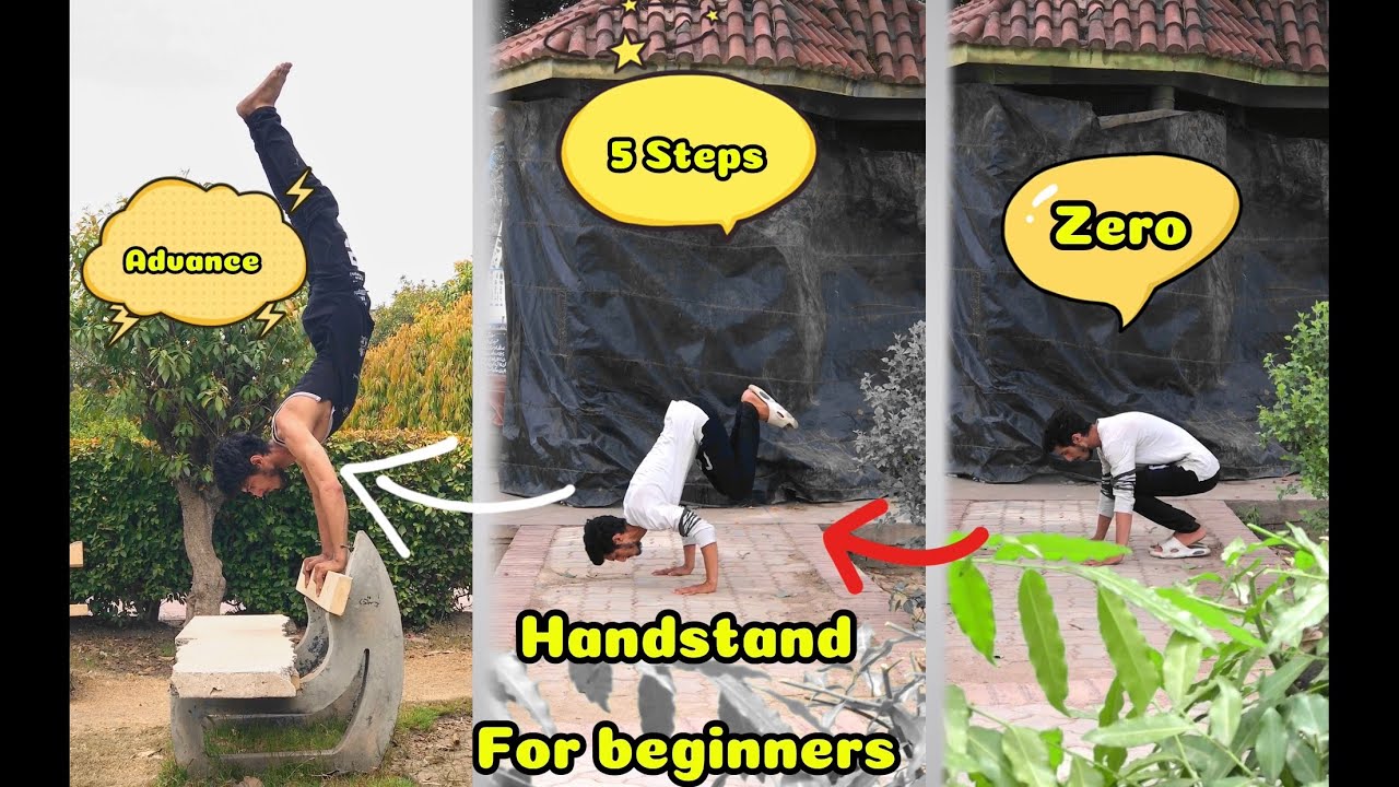Learn Handstand for Beginners | Easy Step-by-Step Tutorial🤔🤗 - YouTube