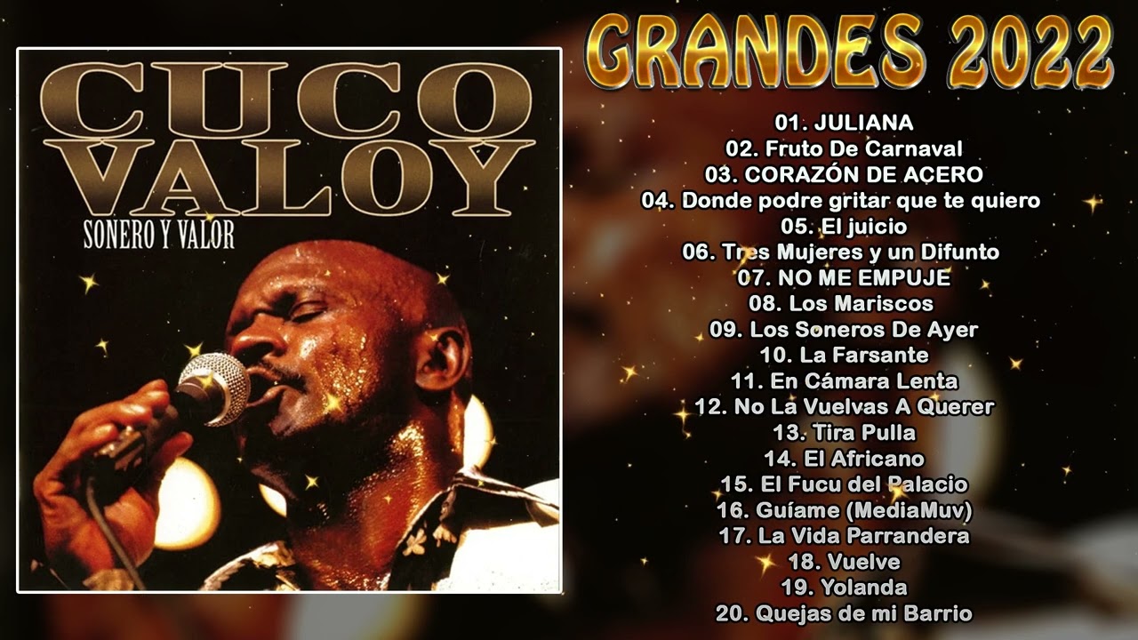 CUCO VALOY 2022 - Mix 20 Grandes Exitos - Lo Mejor Salsa Romantica De ...