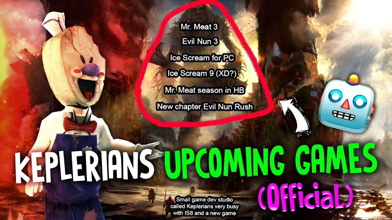 ICE SCREAM 9 & ICE SCREAM PC OFFICIALLY CONFIRMED🥳🔥 | Keplerians 1 ...