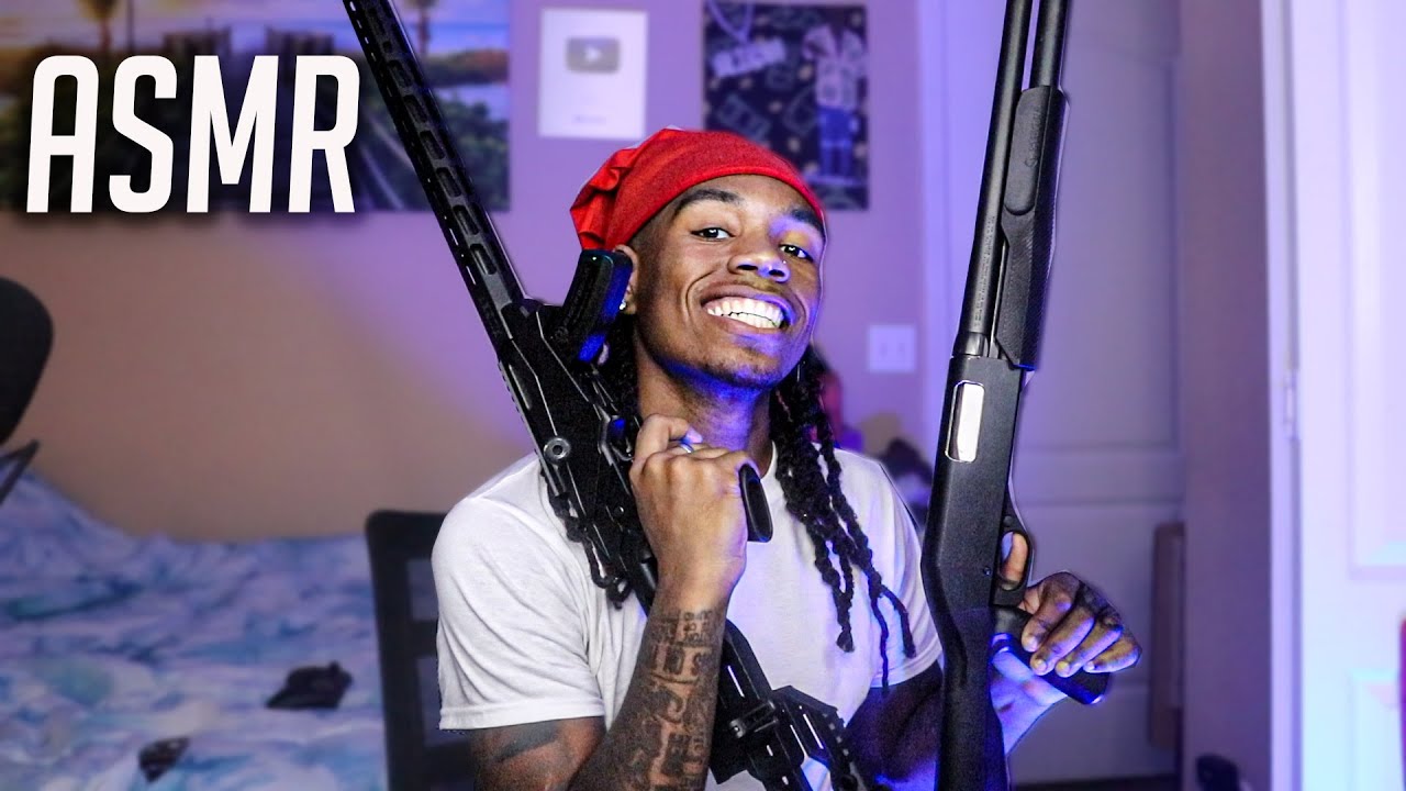 ASMR | **INSANE GUN SOUNDS** For SLEEP And Relaxation Whispers ...
