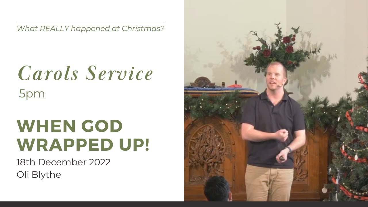 When God Wrapped Up! (Matthew 2:1-12) 18 December 2022 - Evening ...