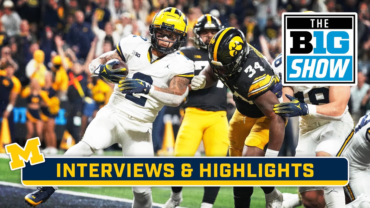 Michigan Captures 3rd-Straight B1G Championship | Highlights, Analysis ...