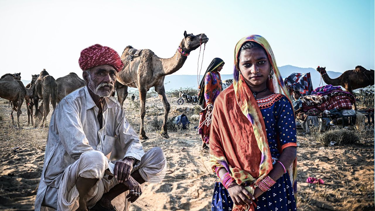 Hindu Muslim Traditional Desert Life In Thar Pakistan | Thar Desert ...