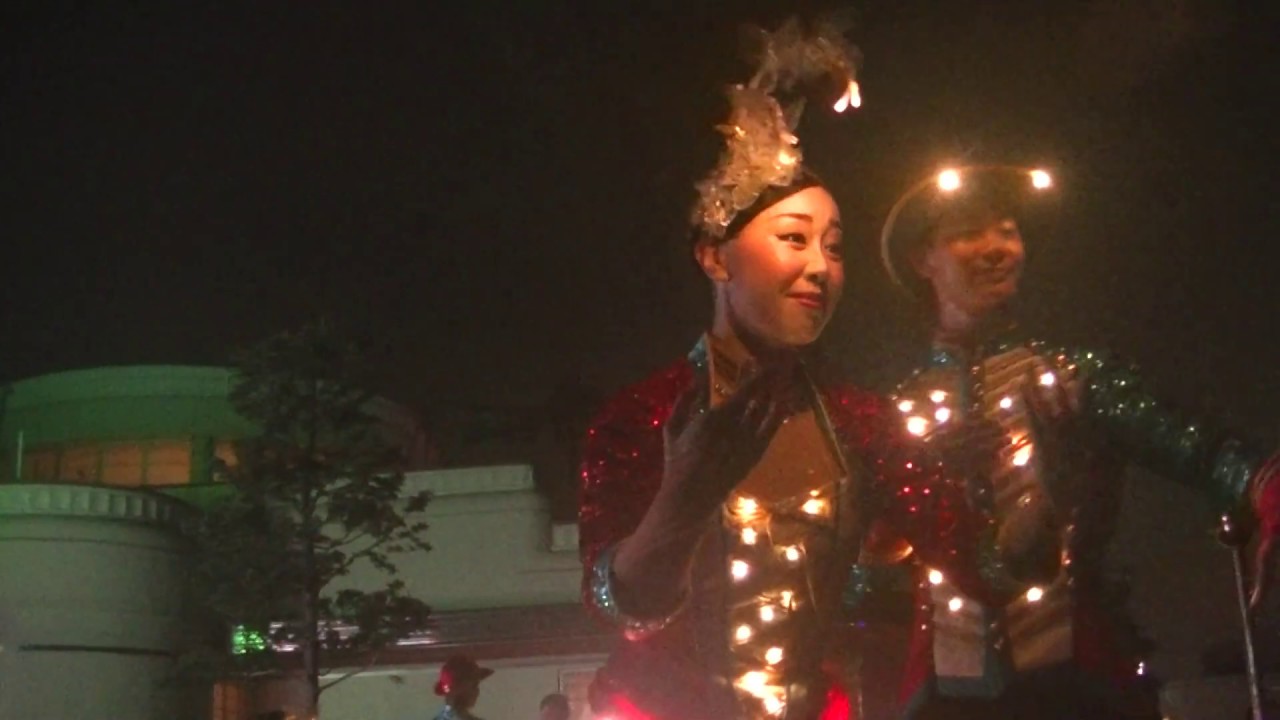 ｸﾞﾗﾏｼｰからお見送り USJ ナイト・スペクタクル・パレード NIGHT SPECTACLE PARADE 2019年7月29日 ...