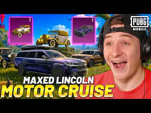 MAXED LINCOLN CARS MOTOR CRUISE OPENING! PUBG MOBILE