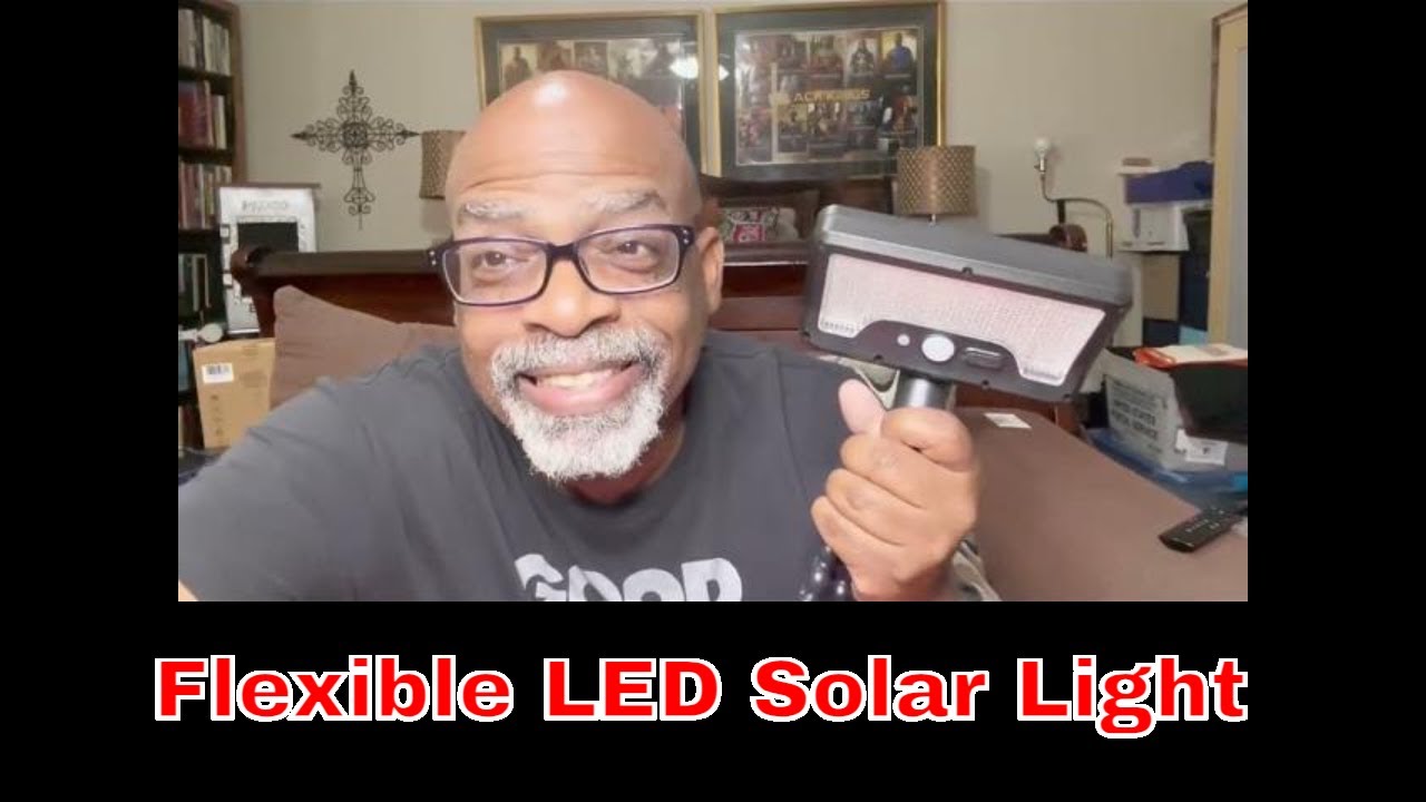 Tryme 92 LED Solar Light Review | Flexible Octopus Stand + Motion ...