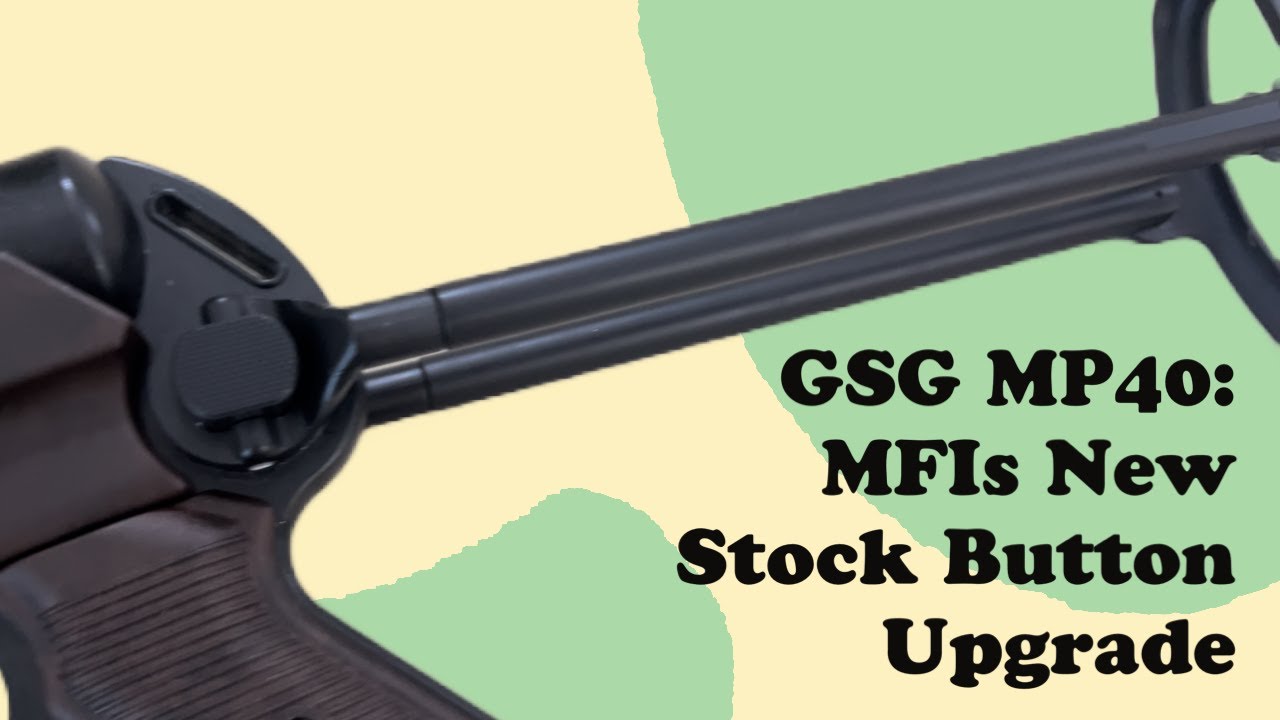 Fixing the GSG MP40 stock angle - How to fix it, and why it's a problem ...