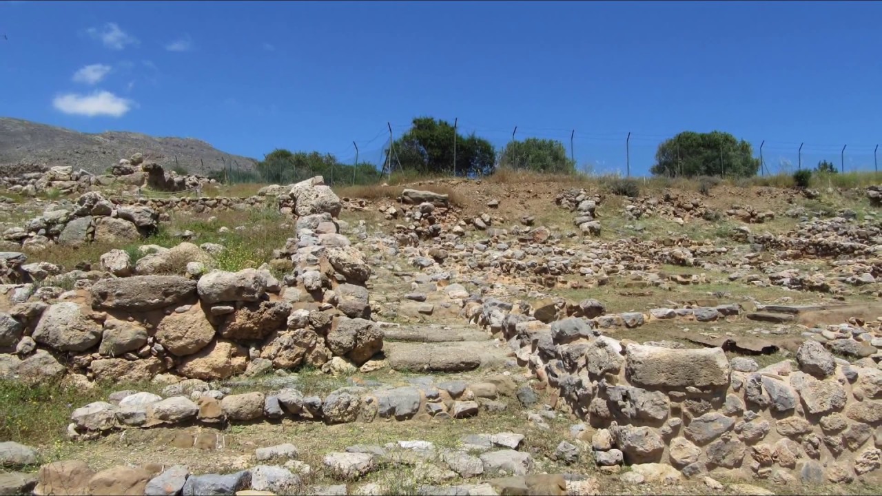 Minoan Palace of Zakros, Crete - Greece 2017 - YouTube