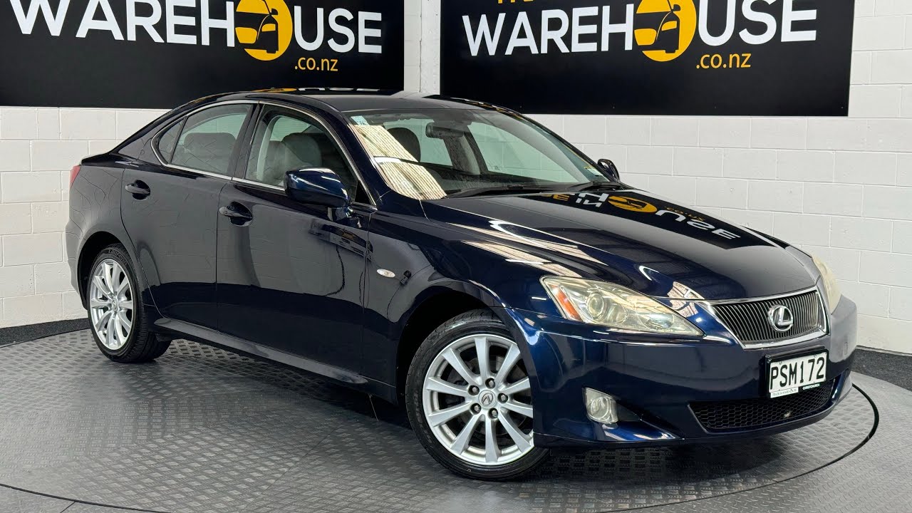 2006 LEXUS IS250 2.5L V6 Automatic Premium Plus Package PSM172 - YouTube