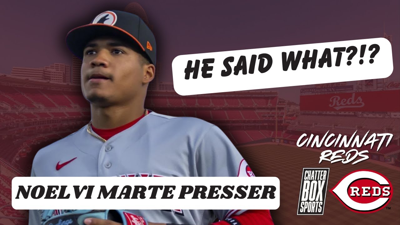 Cincinnati Reds Noelvi Marte Speaks after Suspension... HE SAID WHAT ...