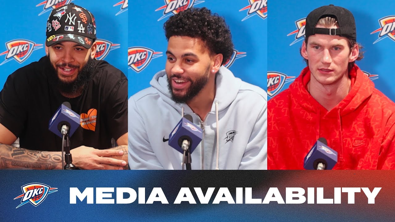 Full Post Game Media Availability | OKC Thunder at New Orleans Pelicans ...