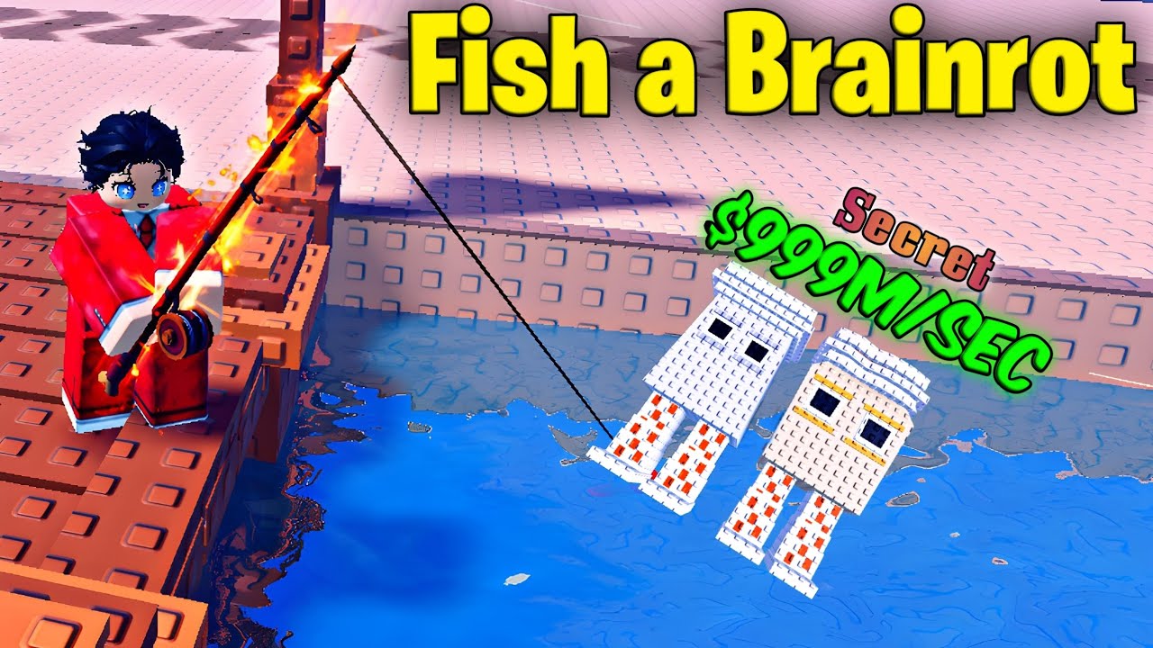 Fishing a Brainrots But Get a Secret Brainrot New Easy Way! - YouTube
