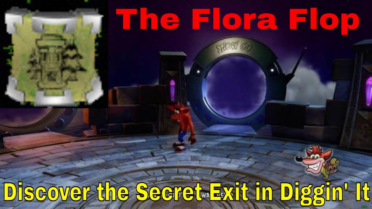 Crash Bandicoot 2: Cortex Strikes Back - Diggin' It Secret Exit (The ...