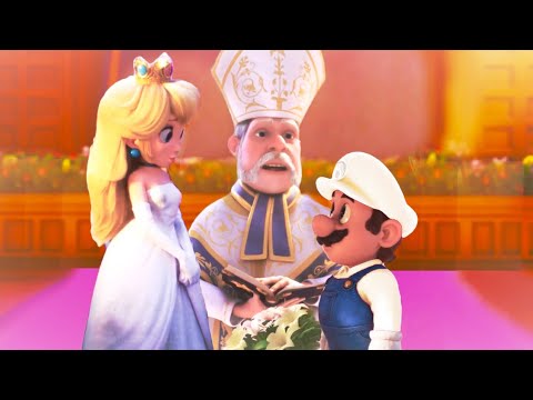 Mario & Peach wedding scene - Super Mario Odyssey