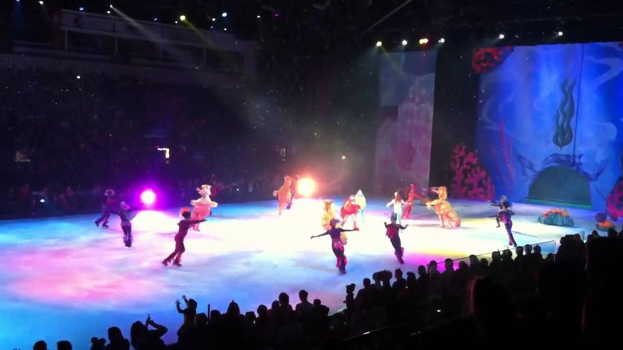 Disney on Ice: Worlds of Fantasy The Little Mermaid (Ariel) - YouTube