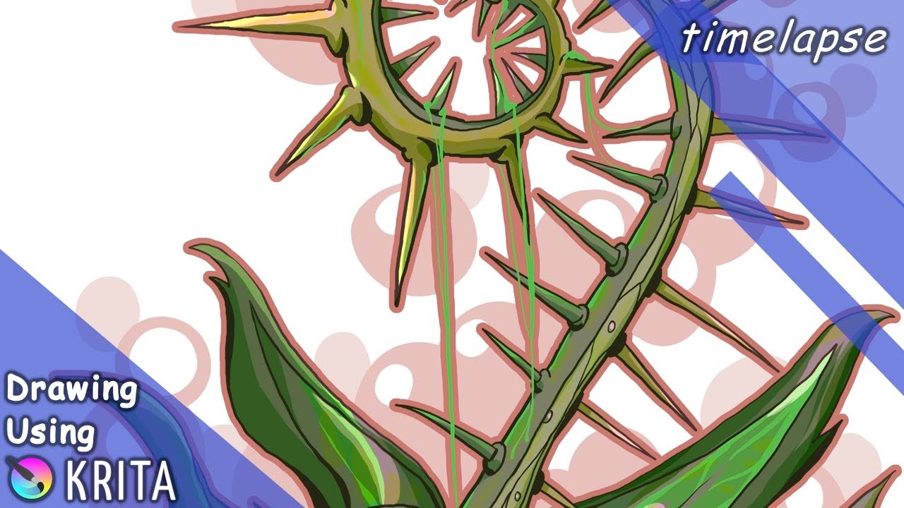 Timelapse Drawing:Flora Monster - YouTube