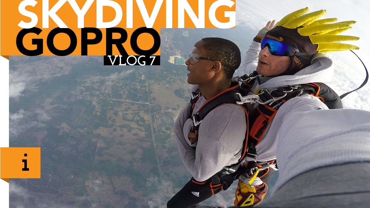 Skydiving For First Time | Skydiving GoPro | Creative Vlog 07 - YouTube