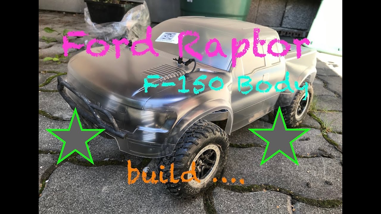 RC Body Build - Ford Raptor F-150 - Proline RC for Traxxas Slash 4x4 ...