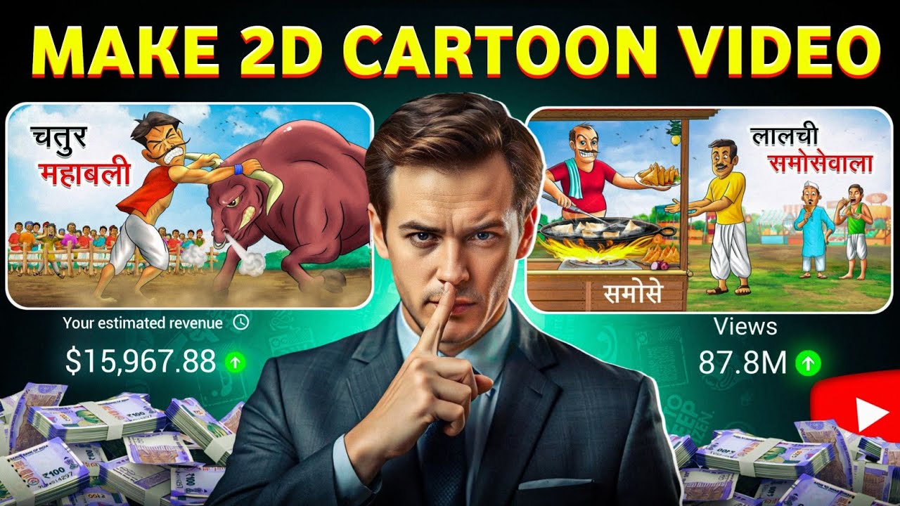 Mobile se Cartoon Video Kaise Banaye | How To Make Cartoon In Mobile ...