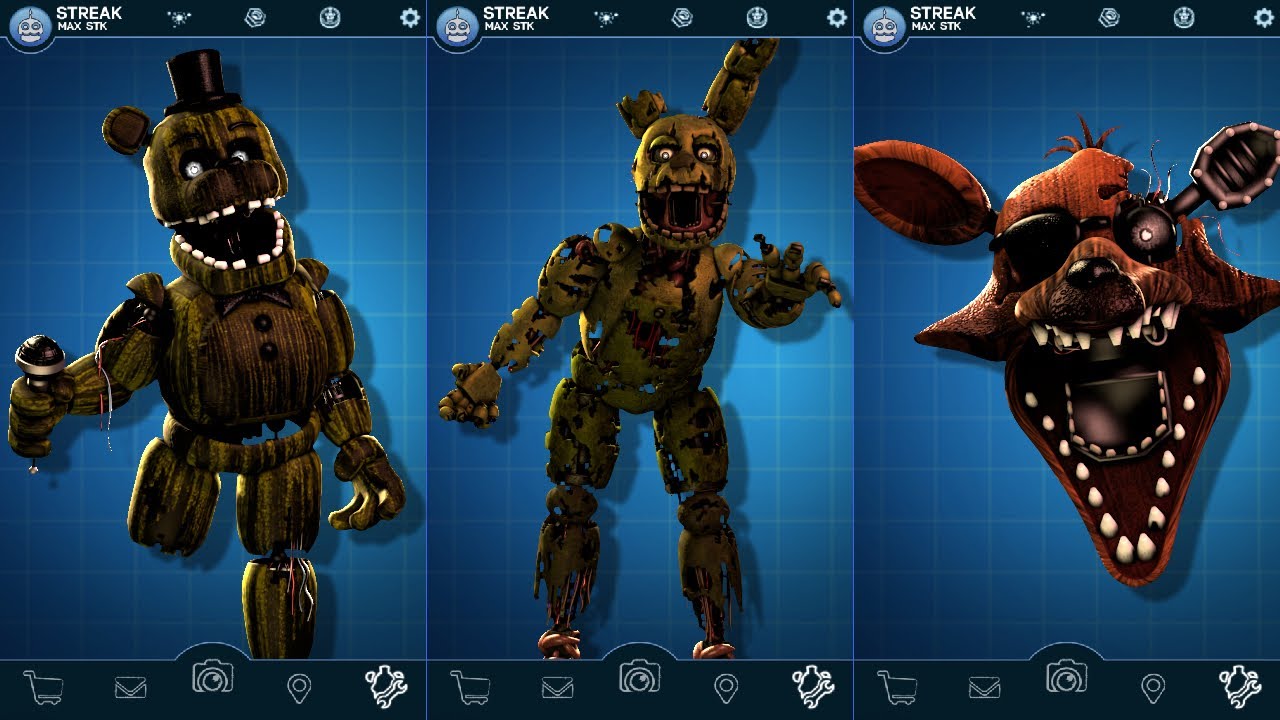 FNAF AR Stylized Phantom Workshop Animation - YouTube